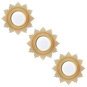 10 in. x 10 in. Gold Metal Work Wall Decor Wall Sculptures Modern ...