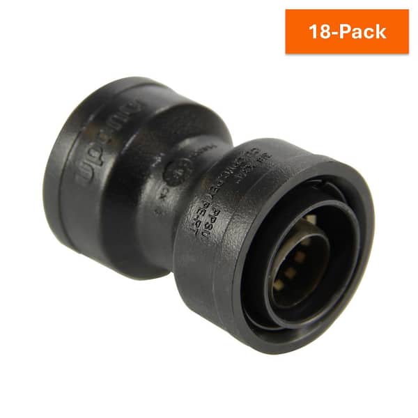 Uponor TotalFit 3/4 in. Push-to-Connect Engineered Polymer Coupling (18 ...