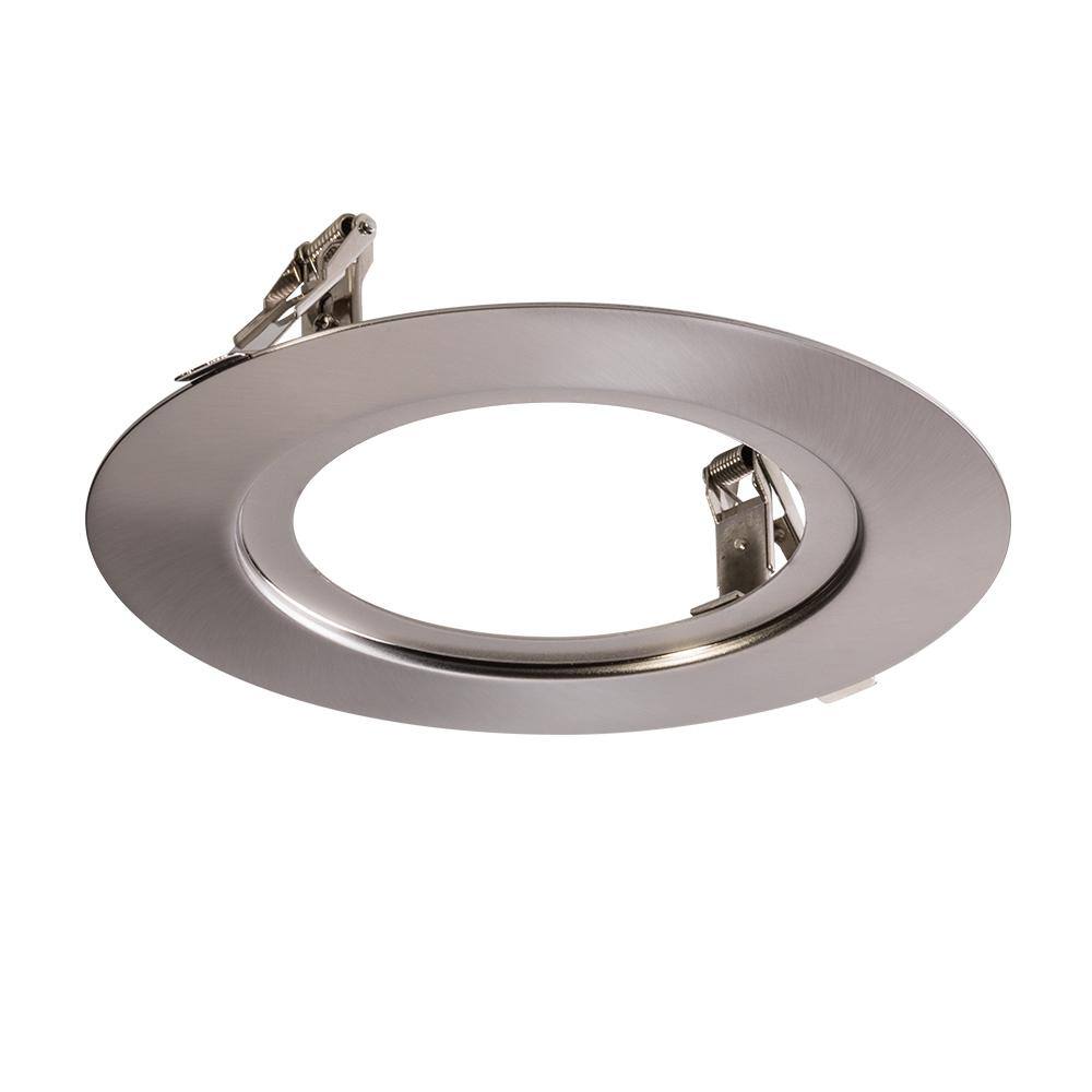 Liteline SPEX Lighting - 6 in. Brushed Nickel Reduction Ring for 4 in ...