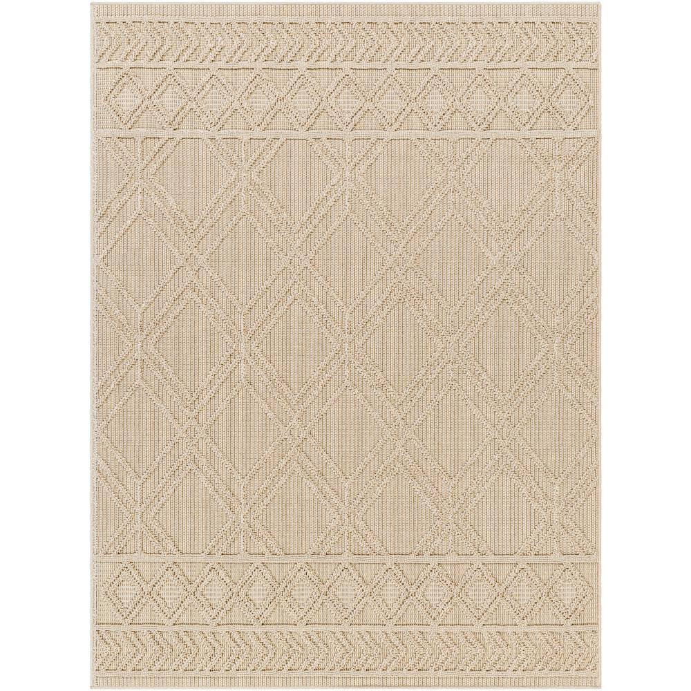 Artistic Weavers Rockport Beige Moroccan 5 ft. x 7 ft. Indoor/Outdoor ...