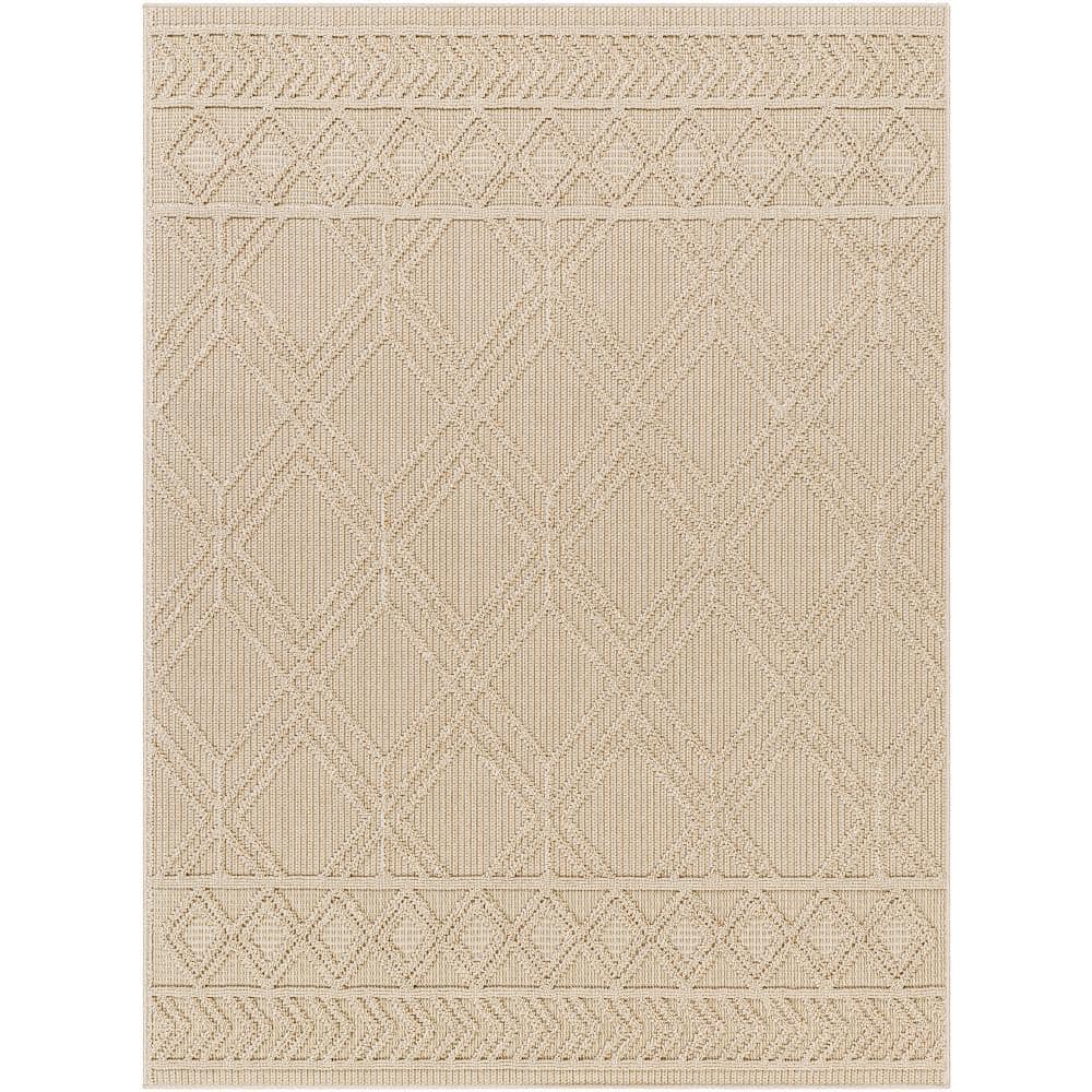 Livabliss Rockport Beige Doormat 2 ft. x 3 ft. Indoor/Outdoor Area Rug ...