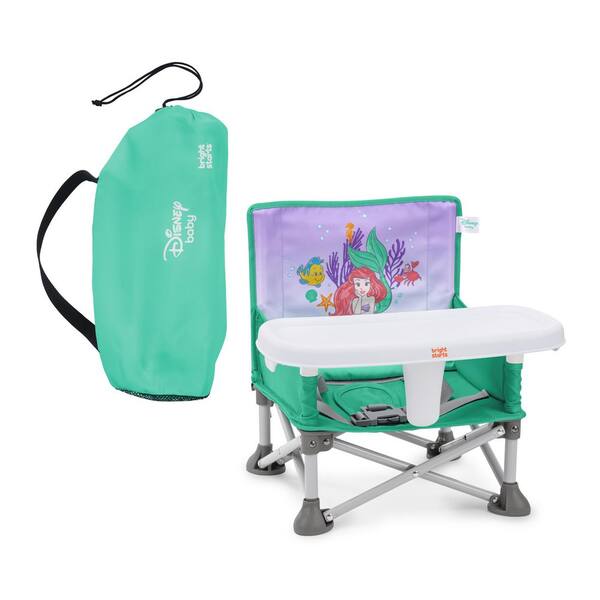 BRIGHT STARTS Little Mermaid Pop 'N Sit Portable Booster Seat 17204-000 ...