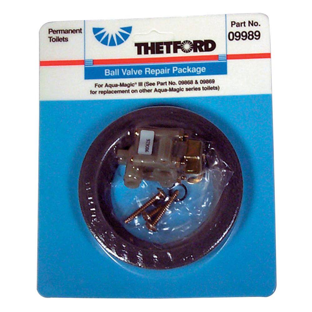 THETFORD Ball Valve Kit for Permanent Aqua Magic III RV Toilet 09989 ...