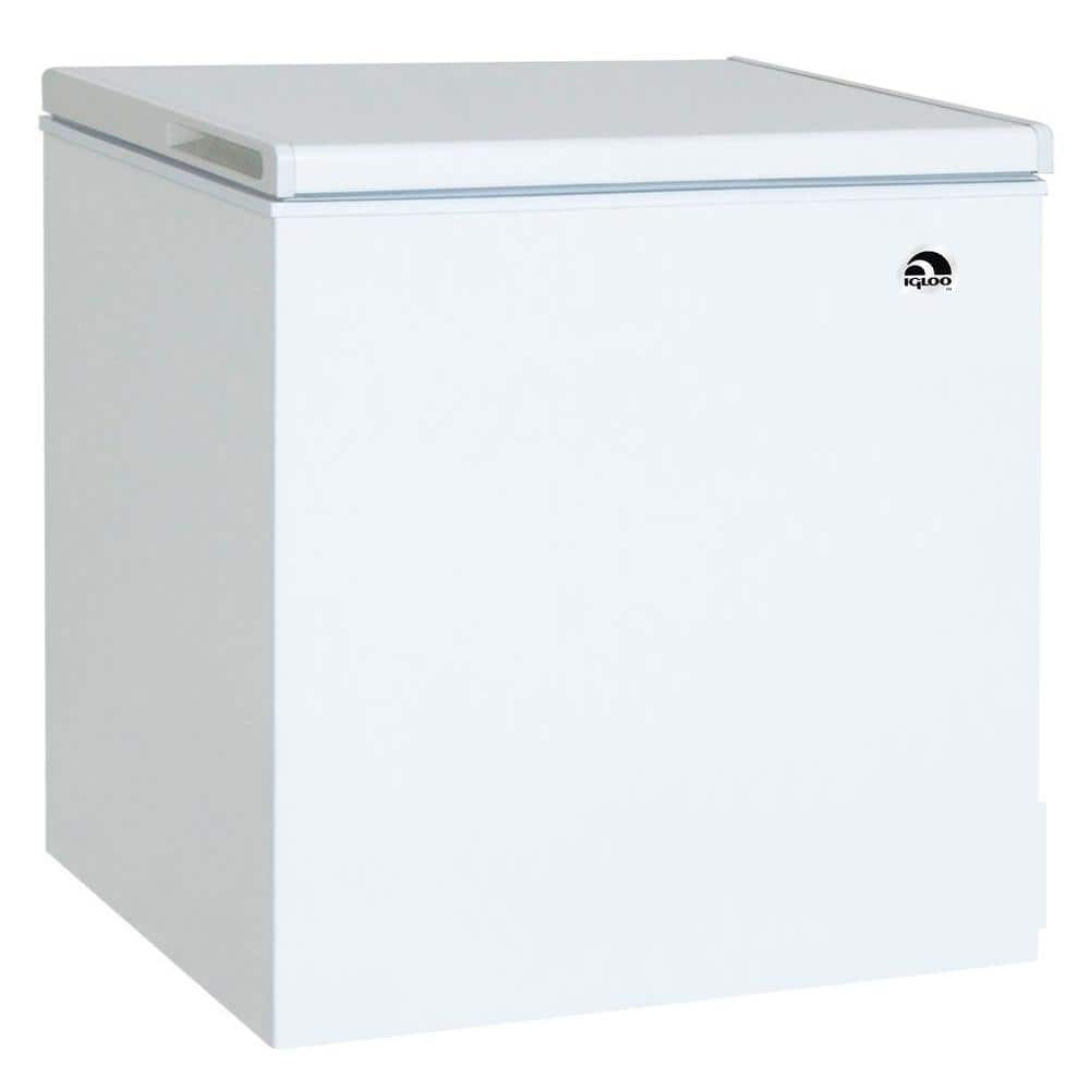 IGLOO 5.1 cu. ft. Chest Freezer in White FRF452 - The Home Depot
