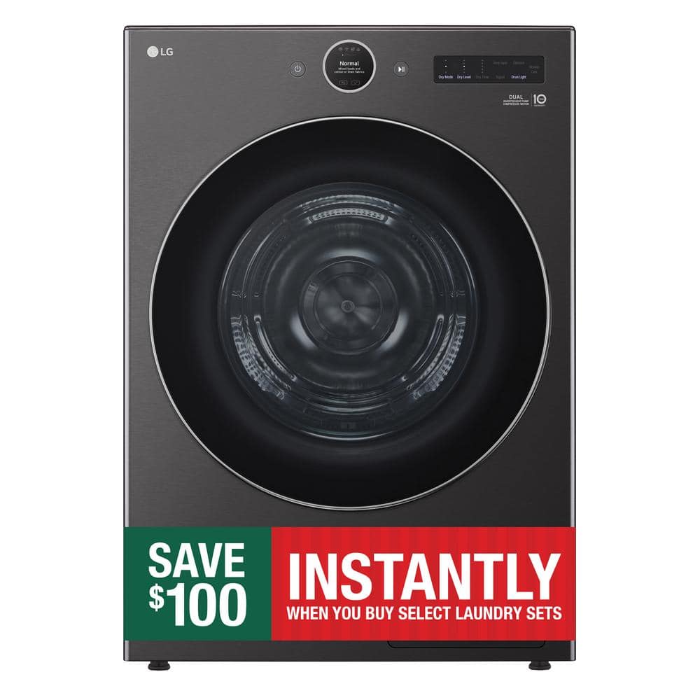 Reviews for LG 7.8 cu. ft. Dual Invert Heat Pump ventless Electric ...