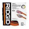 RIDGID 100 ft. 10/3 Heavy Duty Indoor/Outdoor SJTW Extension Cord with ...