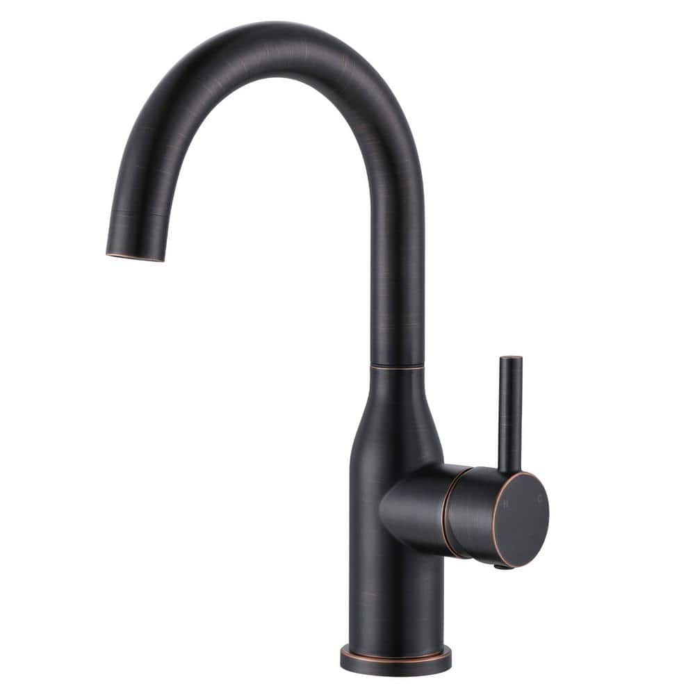 IVIGA Classic Single Hole Bar Faucet Single Handle Deck Mount Standard ...