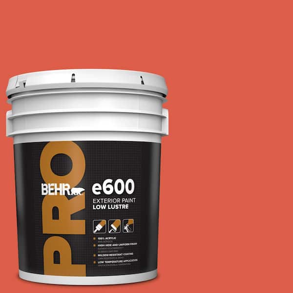 BEHR PRO 5 gal. #P180-6 Pimento Low Luster Exterior Paint PR62305 - The ...