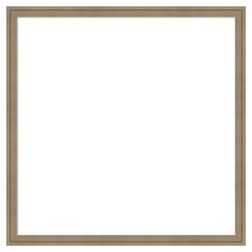 Amanti Art Florence Light Brown 26 in. x 26 in. Polystyrene Framed Dry ...