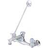 Central Brass 2-Handle Wall Mounted Service Sink Utility Faucet in ...