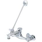 Central Brass 2-Handle Wall Mounted Service Sink Utility Faucet in ...