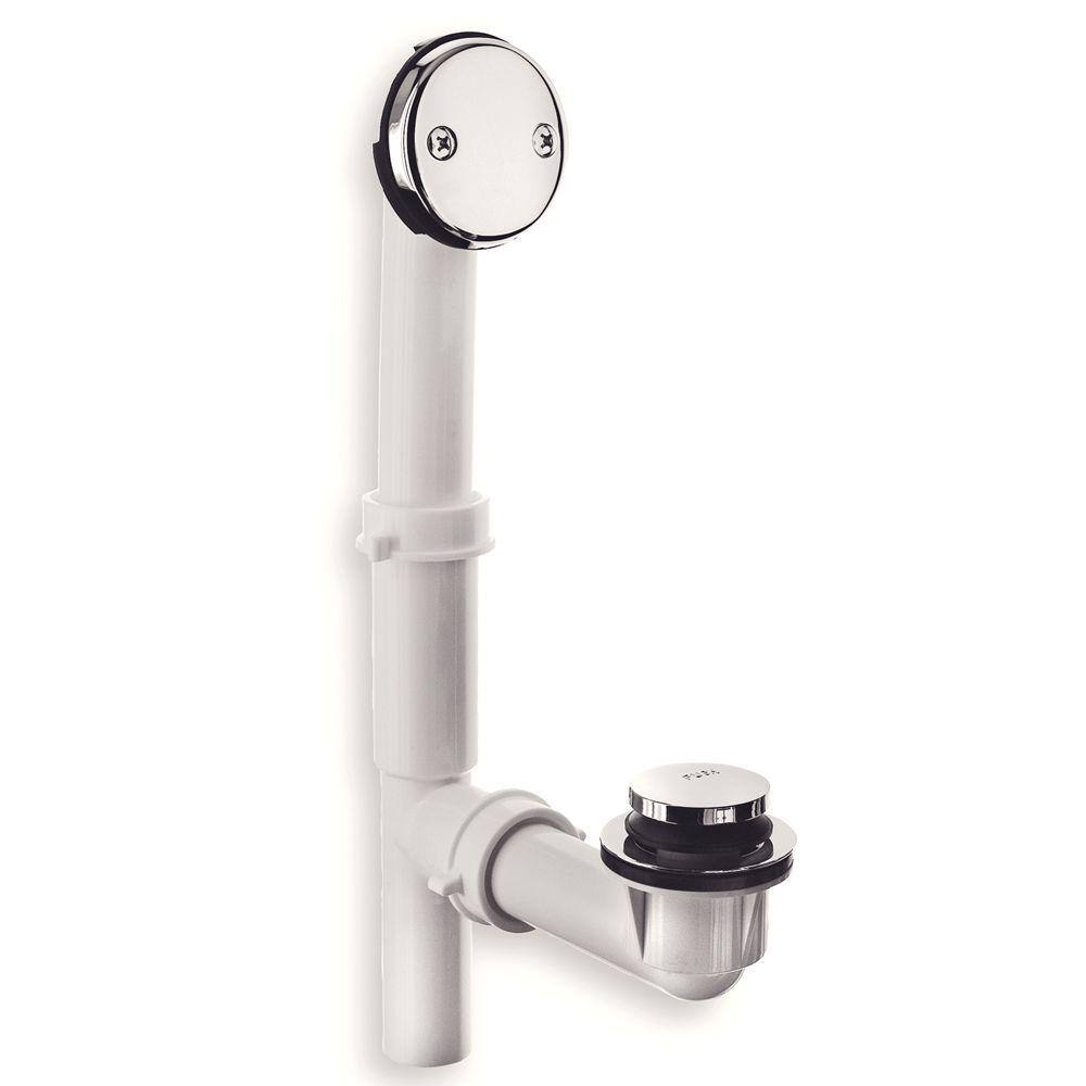 DANCO Chrome Tub Drain Kit 51930 The Home Depot DANCO Chrome Tub Drain Kit 51930 The Home Depot