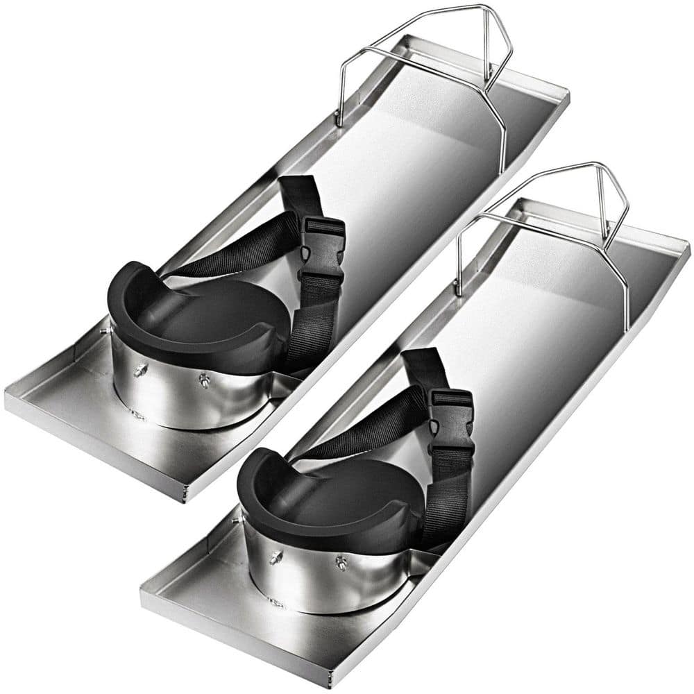 SKYSHALO Concrete Knee Boards Stainless Steel, 28 in. x 8 in. Concrete ...