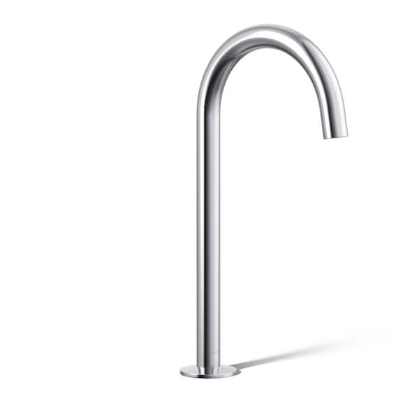 KOHLER Components Tall Bathroom Sink Spout with Tube Design in Polished ...