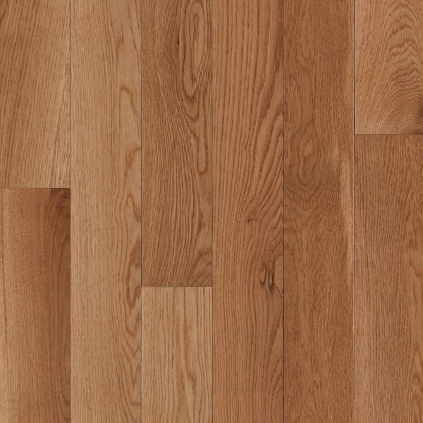 Bruce Take Home Sample-Plano Select Natural White Oak Solid Hardwood ...