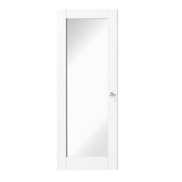 TENONER 30 in. x 80 in. Composite, MDF, Two-Sided Mirrored Glass ...