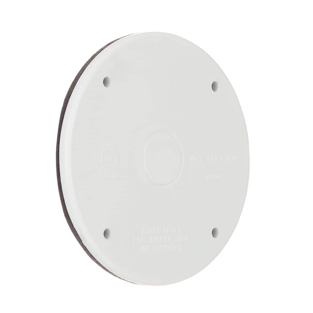 Reviews for Commercial Electric 4 in. Round Blank Non-Metallic ...