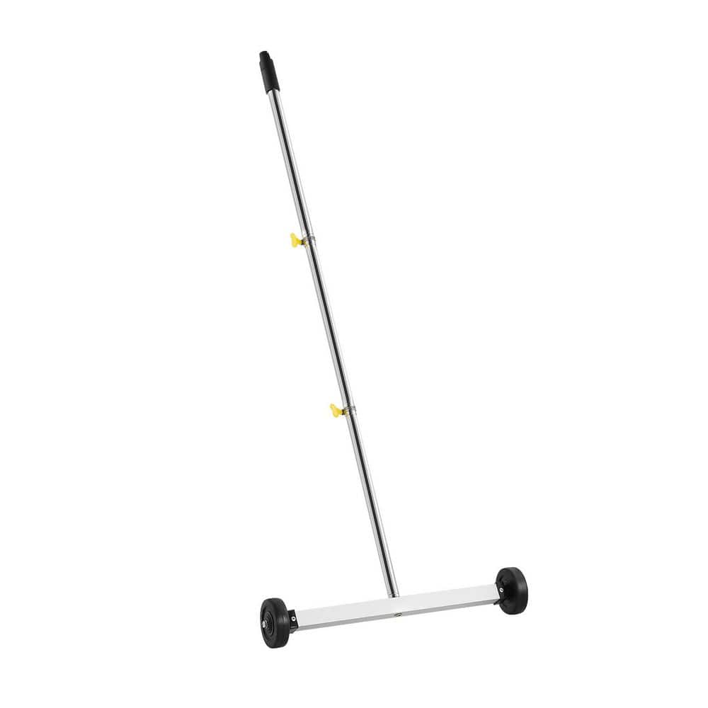 SKYSHALO 17 in. Mini Magnetic Sweeper, 10 lbs. Capacity, Magnetic ...
