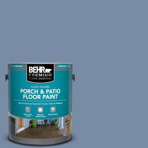 BEHR PREMIUM 1 gal. #PFC-60 Deep Galaxy Gloss Enamel Interior/Exterior ...