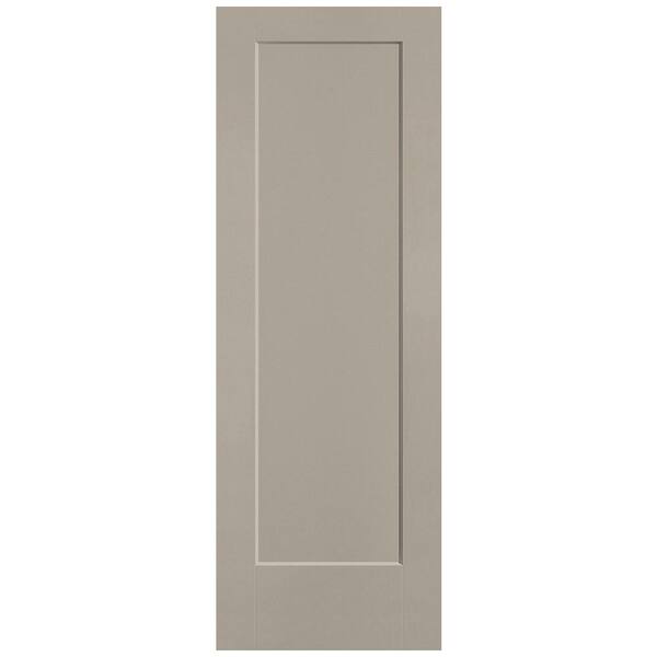 Masonite 28 in. x 80 in. 1-Panel Lincoln Park Single Bore Hollow Core ...