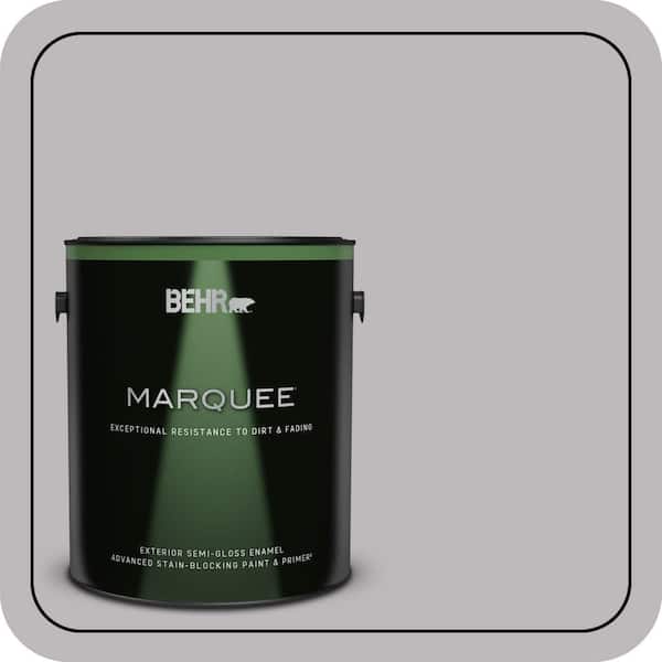 BEHR MARQUEE 1 gal. #PPU16-10 French Lilac Semi-Gloss Enamel Exterior ...