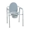 Drive Medical Steel Folding Frame Commode RTL11158KDR - The Home Depot