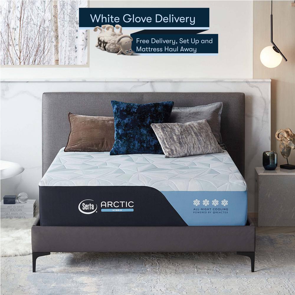 Serta Arctic Premier Twin XL Plush 14.5 in. Mattress 500430828-1020 ...