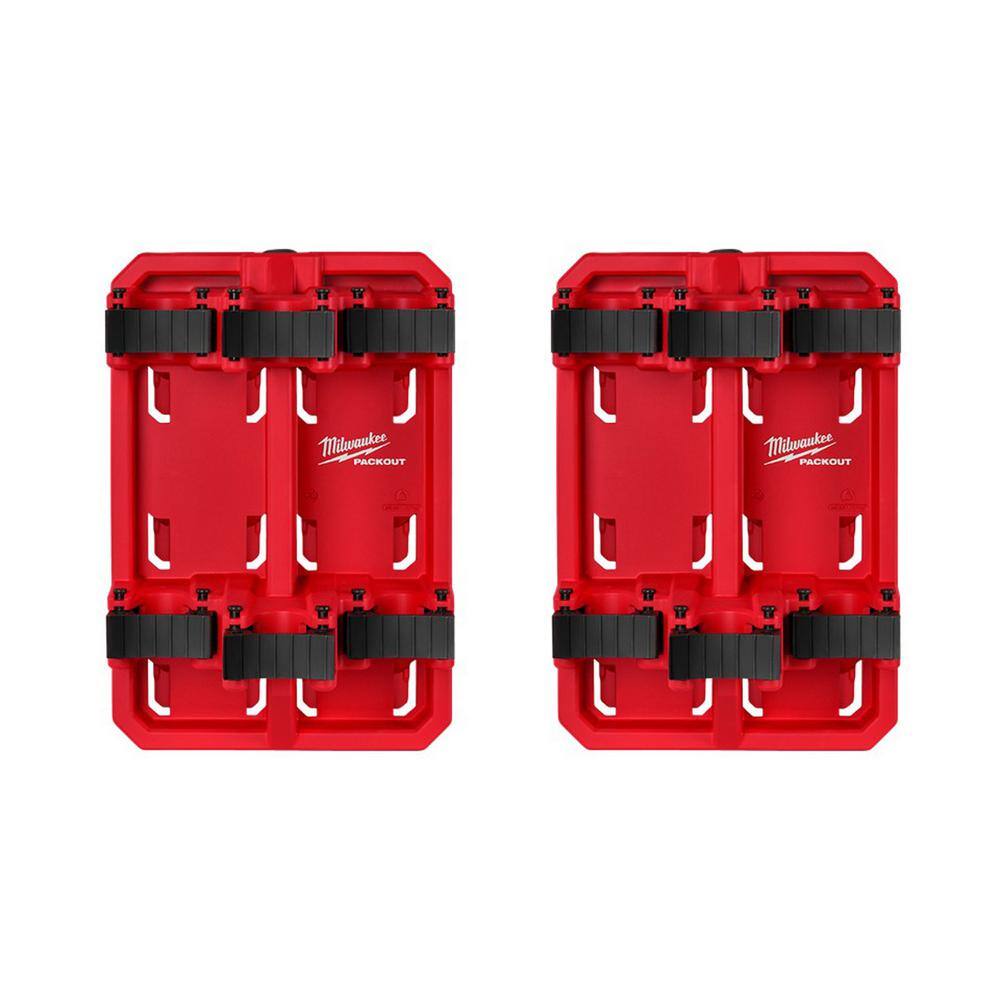 Milwaukee Packout Long Handle Tool Rack (2-Pack) 48-22-8349-2 - The ...