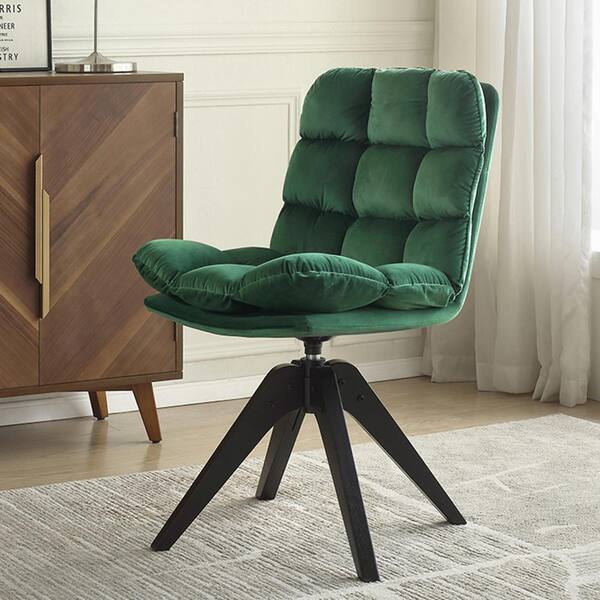 Art Leon APPOLO Modern Cute Pink Fabric Swivel Accent Side Chair with ...