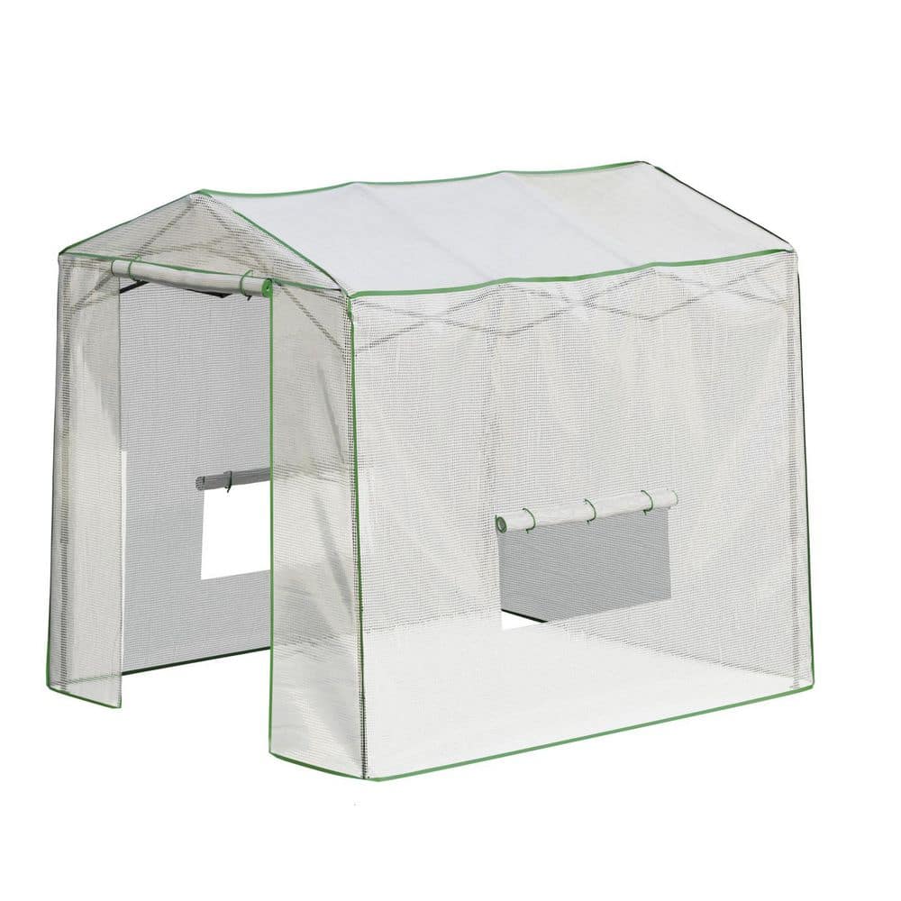 Esunny 7 ft. x 8.5 ft. Portable Walk-in Pop-Up Outdoor Garden ...