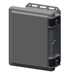 Serpac 17.8 in. L x 16.3 in. W x 4 in. H Polycarbonate Clear Hinged ...