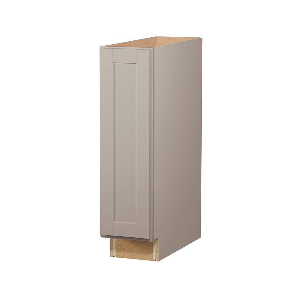 Reviews for Hampton Bay Westfield Dusk Gray Shaker Stock Assembled Base ...