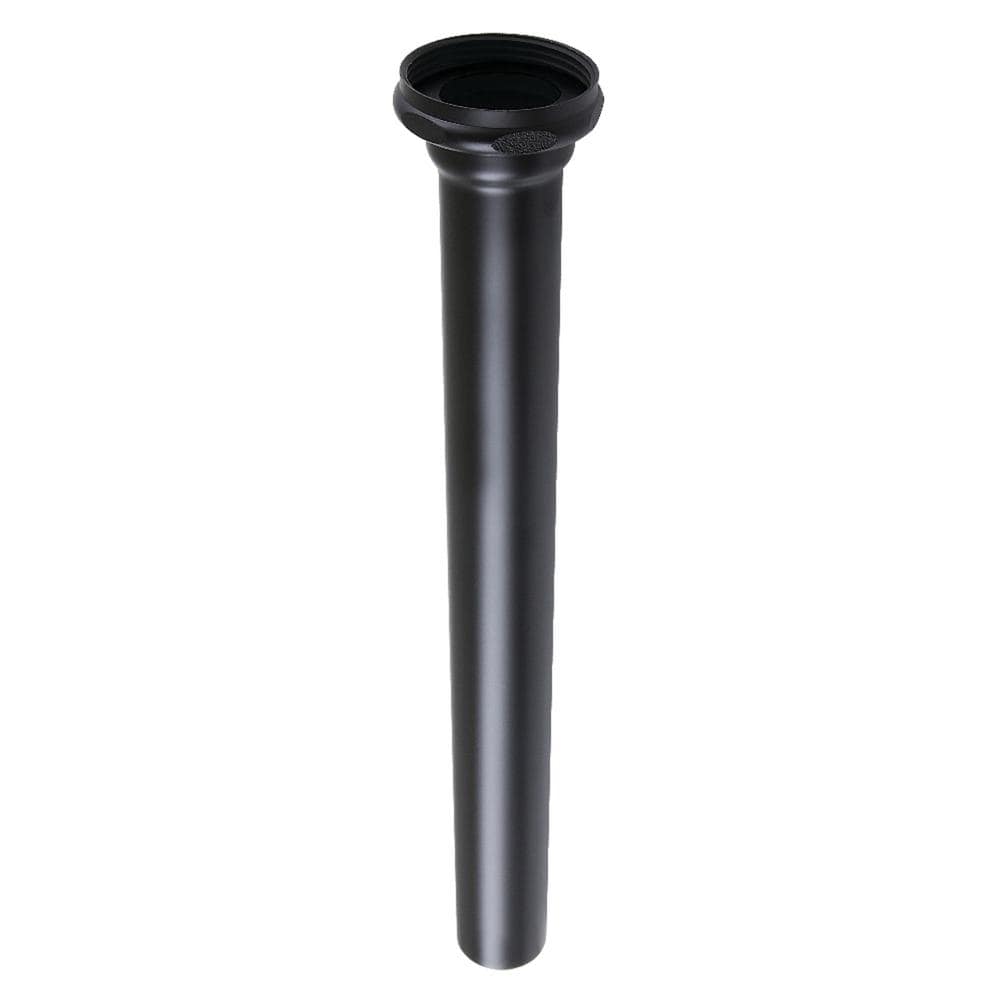 Kingston Brass 1-1/2 in. Brass Drain Tailpiece for P-Trap in Matte ...