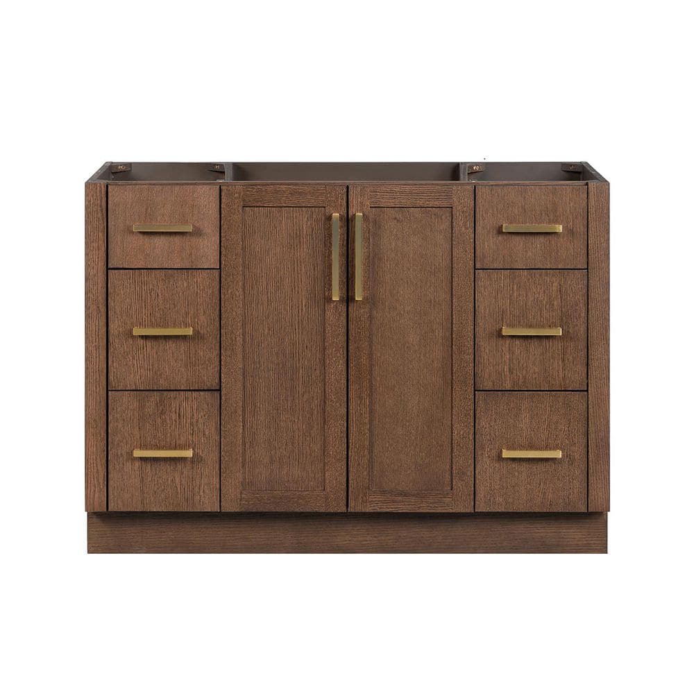 Reviews for ARIEL Loren 48 in. Single Sink Freestanding Bathroom Vanity ...