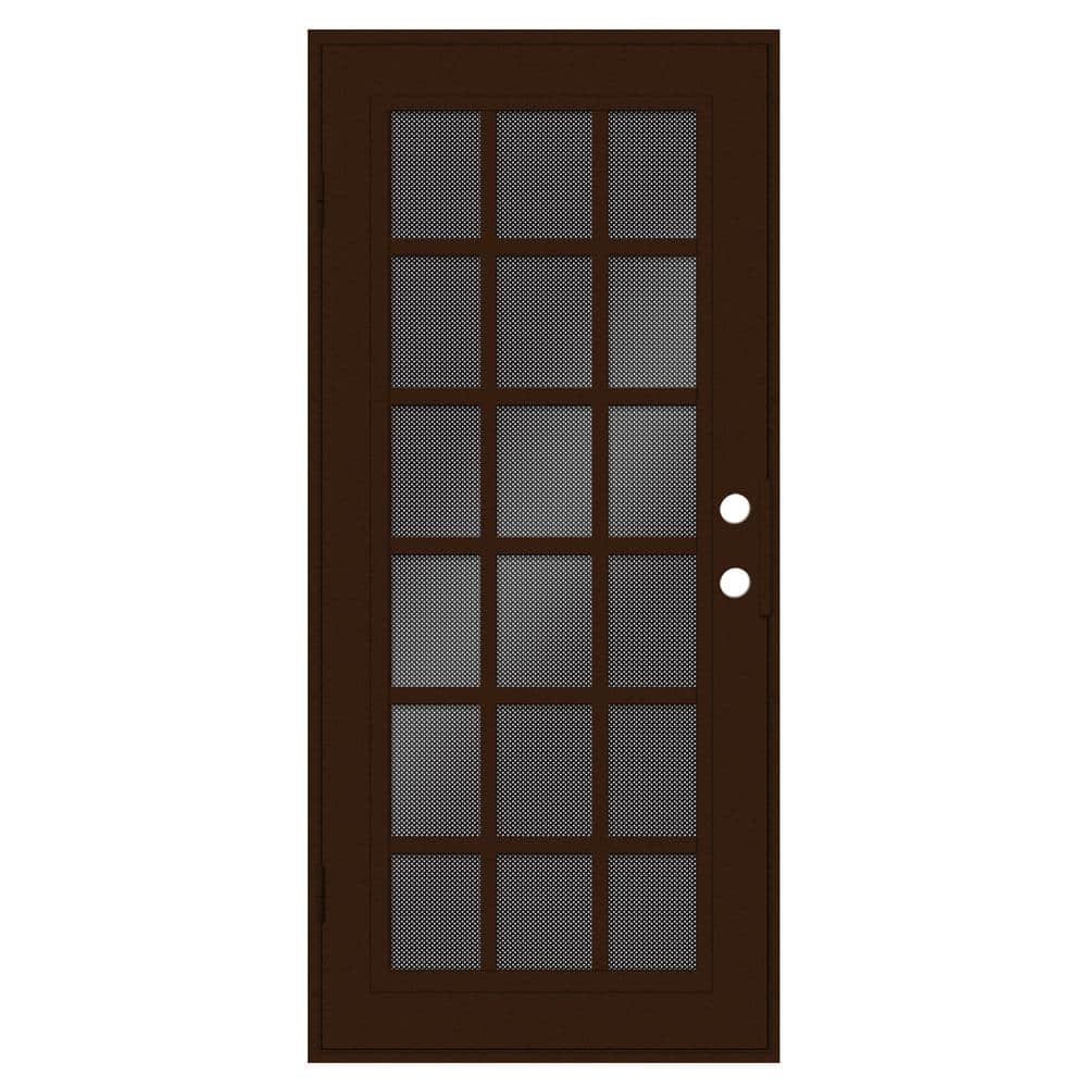 Unique Home Designs Classic French 32 in. x 80 in. Right Hand/Outswing ...