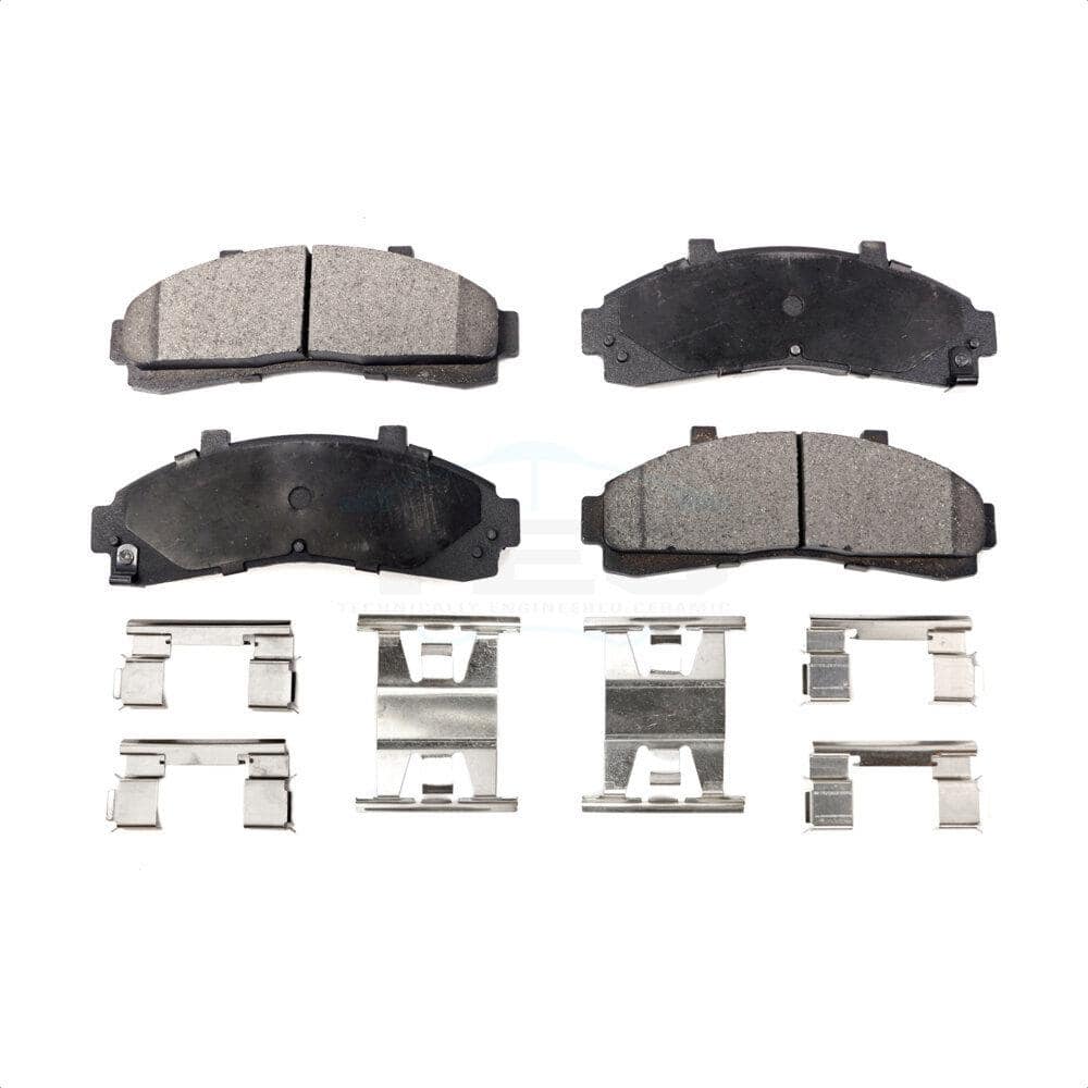 TEC Front Ceramic Disc Brake Pads For Ford Ranger Mazda Explorer B4000 ...
