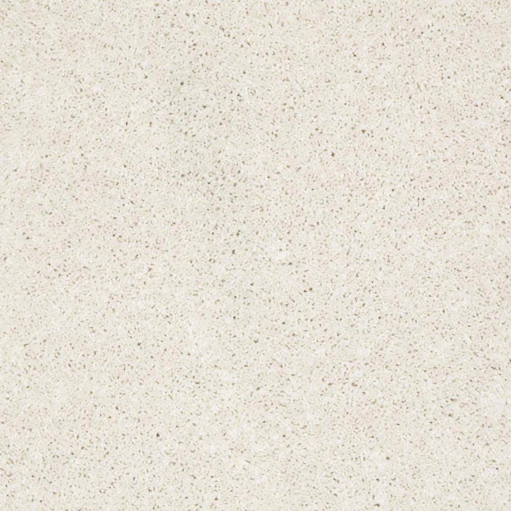 TrafficMaster Palmdale II - Ivory Whisper - Beige 31.2 oz. Polyester ...