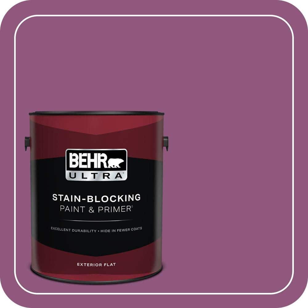 BEHR ULTRA 1 gal. #PPU1-18 Peru Flat Exterior Paint & Primer 485301 ...
