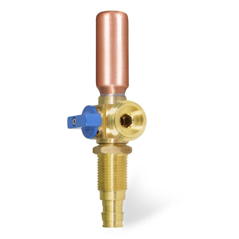 PLUMBFLEX 1/2 in. PEX A x 3/4 in. MHT Brass Washing Machine Replacement ...