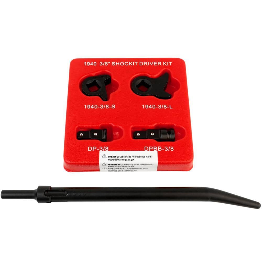 5-Piece 3/8 in. Drive Kentucky Kicker Shockit Driver Kit LT1940-3/8 ...