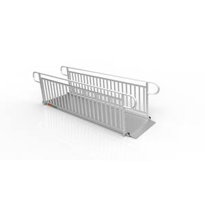 EZ-ACCESS GATEWAY 3G 10 ft. Aluminum Solid Surface Wheelchair Ramp with ...