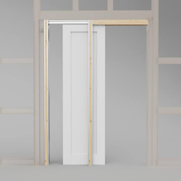 Have a question about ARK DESIGN 24 in. x 80 in. Paneled Blank White ...