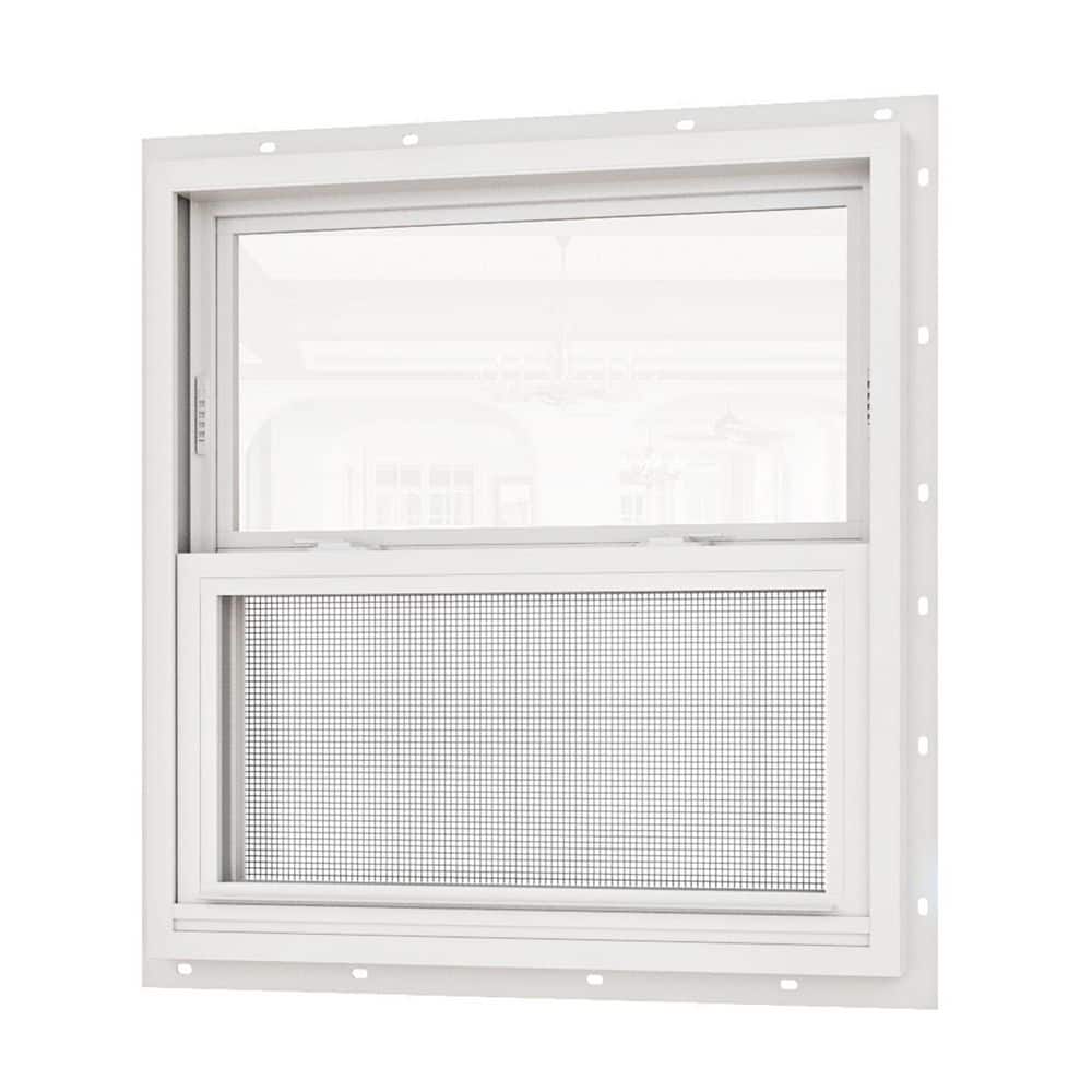 ARK DESIGN 36 in. x 36 in. 87-Series Triple Glazed Single Hung Vinyl ...