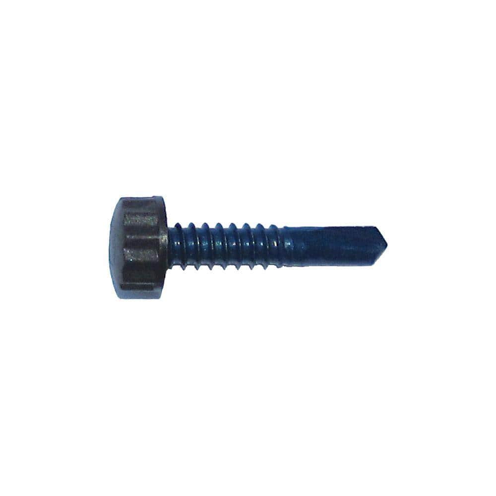 Nylo-Tec #14 x 1-1/4 in. Nylon Bronze Bi-Hex Head Self Drill Screw (100 ...