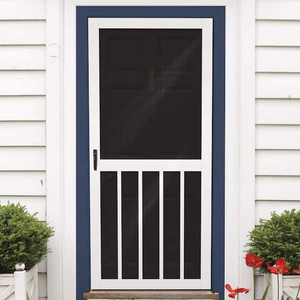 Exterior Vinyl Screen Door