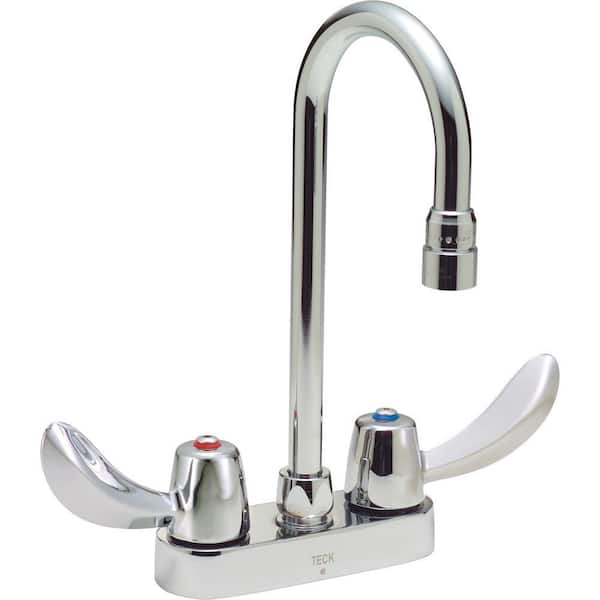 Have a question about Delta Commercial Double Handle Bar Faucet in ...
