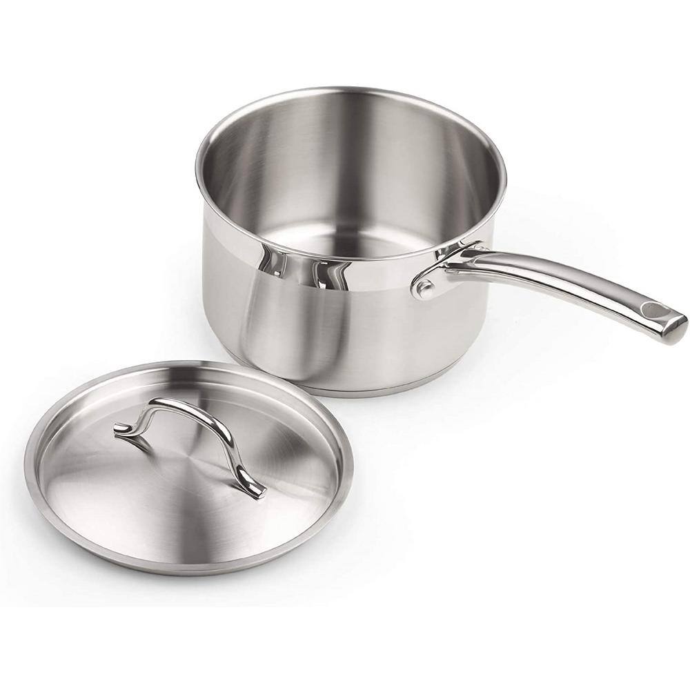 Buy Professional Grade 8-Piece Stainless Steel Cookware Set Online at ...