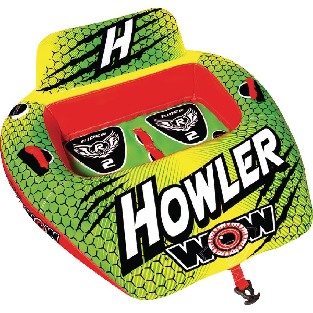 WOW WATERSPORTS 2-Person Towable Howler 20-1030 - The Home Depot
