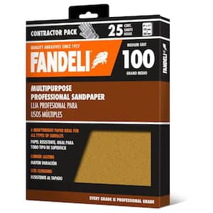 100 grit - Sandpaper - Sanding Supplies - The Home Depot