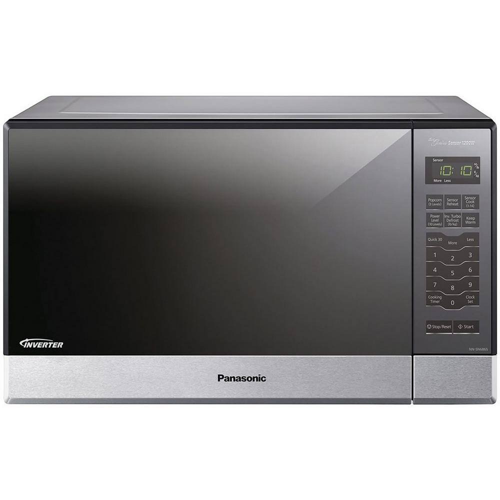 Panasonic 1.2 cu. ft. 1200-Watt Built-in/Countertop Microwave Oven in ...